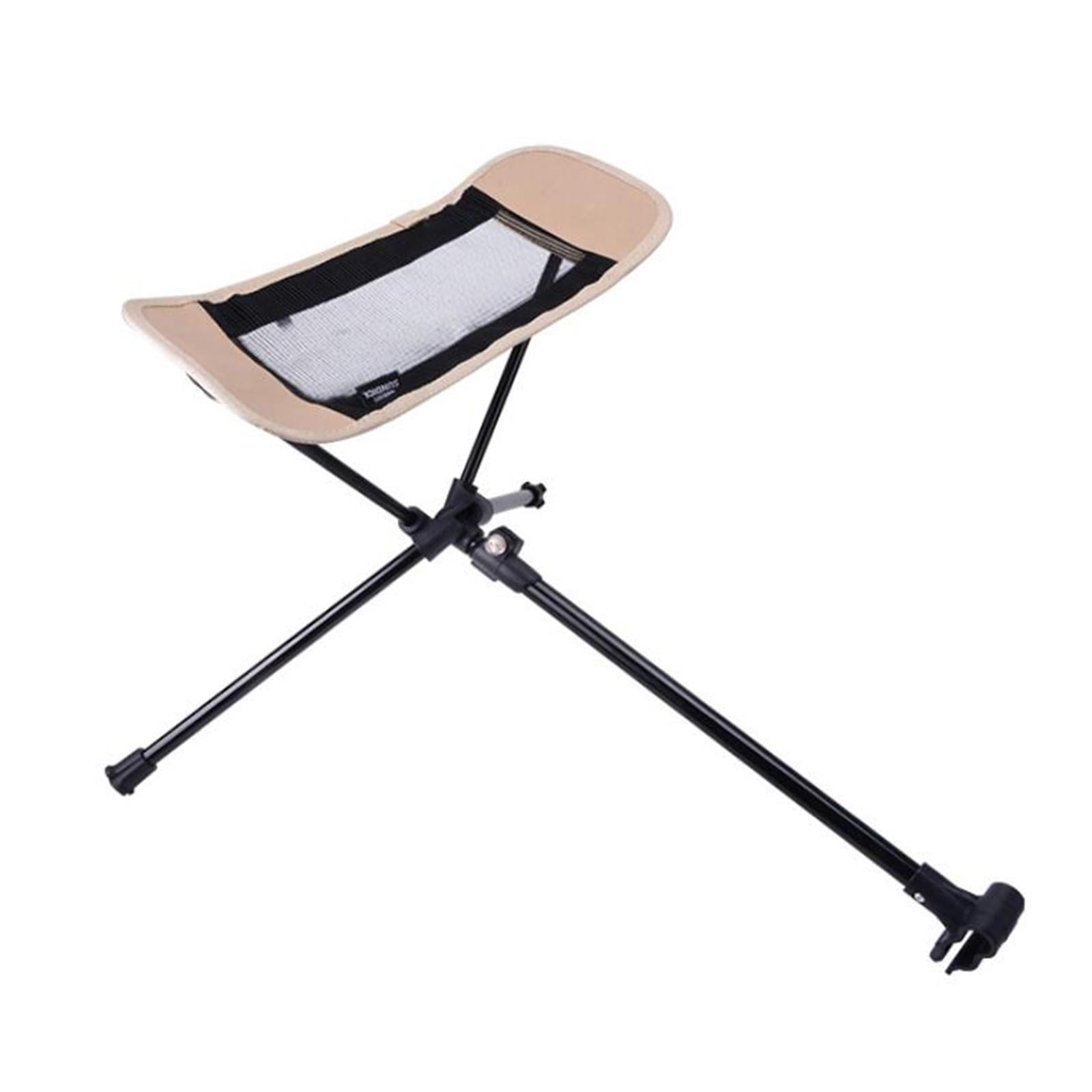 Portable Folding Chair Footrest Moon Chair Lounger Extendable Aluminum ...