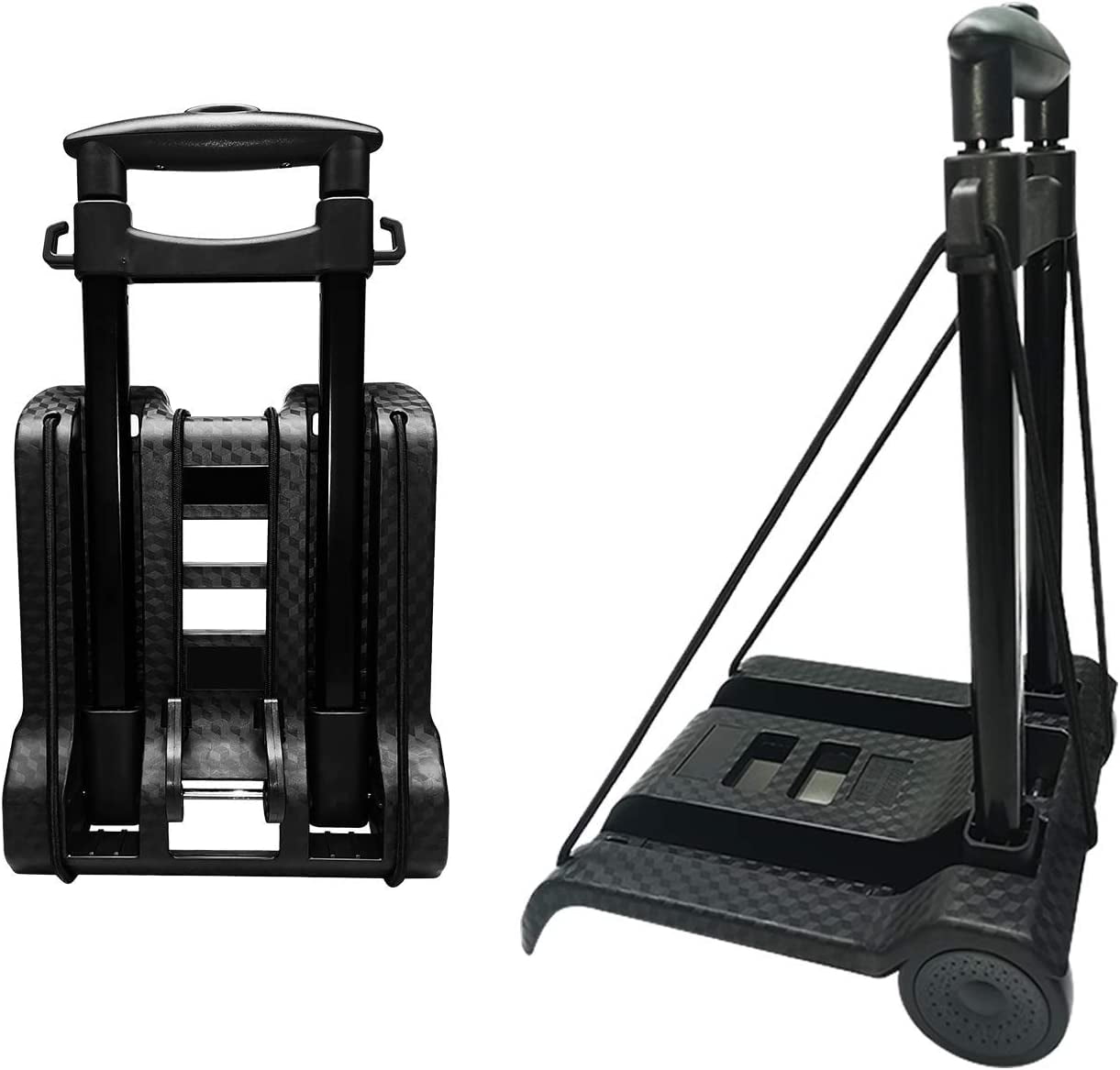 Portable Folding Hand Truck Lightweight Trolley Compact Utility Cart ...