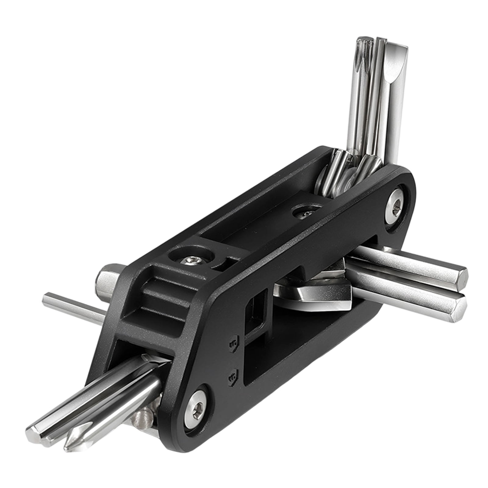 Portable Folding Hexagonal Spokes Wrench Space Saving Mountain Bike ...
