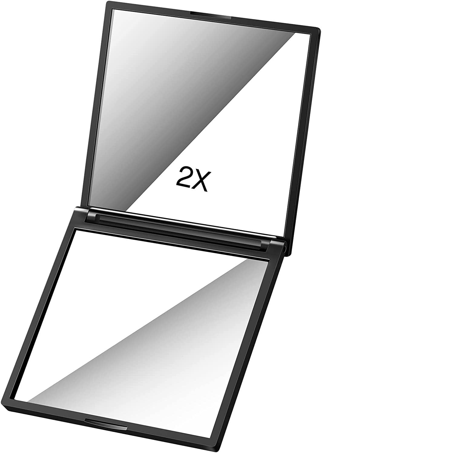 Portable Folding Mirror For Women, Rectangle Compact Mirror With ...