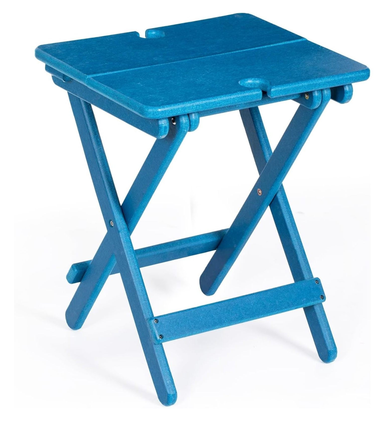 Portable Folding Side Table, Outdoor Adirondack Side Table with X-Type ...