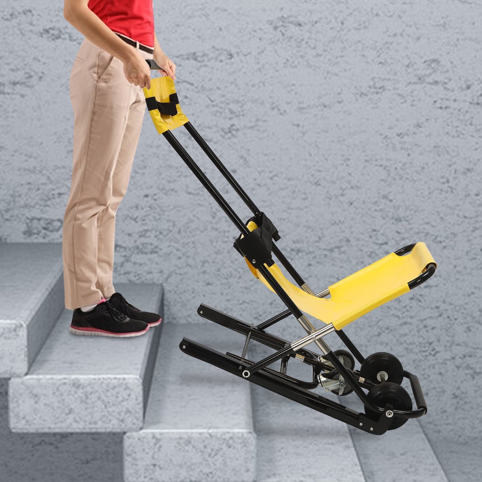 Portable Folding Stair Chair for Emergency Rescue - 350.53 lbs Capacity ...