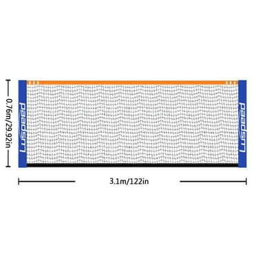 Tennis Net Mesh Tennis Net Folding Replacement Portable Mesh Volleyball Net Badminton Net for ...