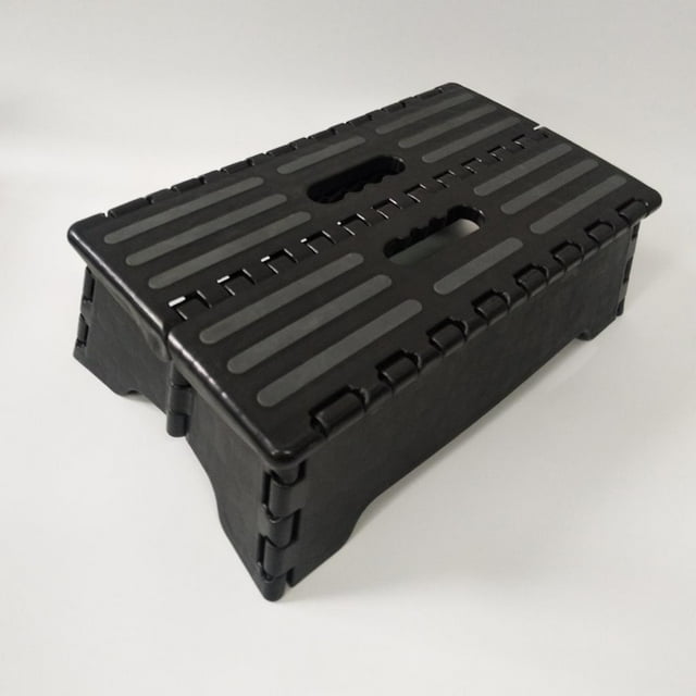 Portable Folding Step Stool, Extra Wide Heavy Duty, Non- for Indoor And ...