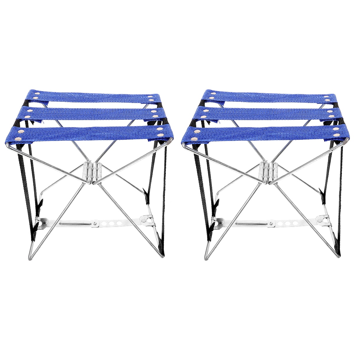 Portable Folding Stool Subway Train Seatless Mini Bench Pedicure 2 Pack ...
