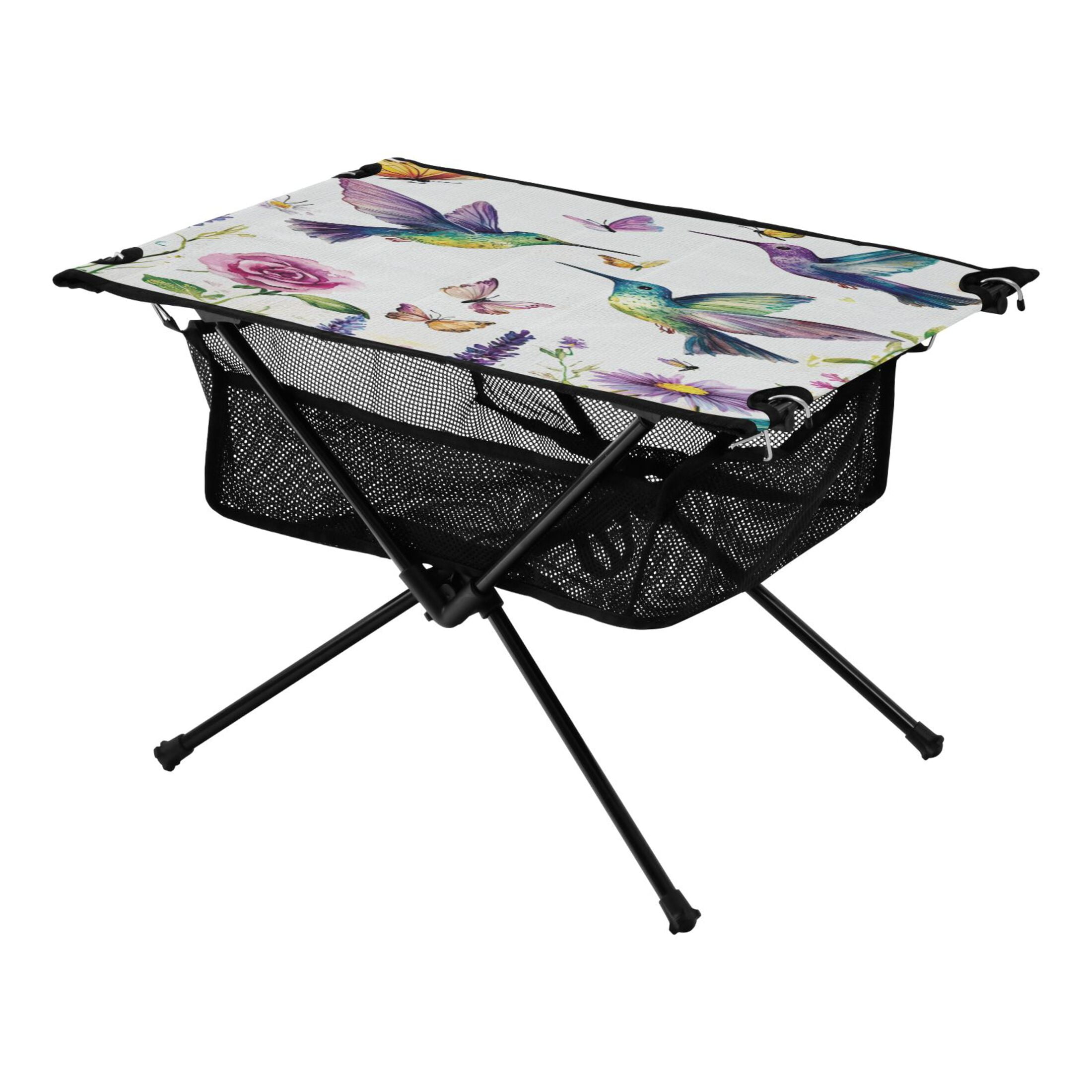 Portable Folding Table 23.6" Lightweight Oxford Fabric Camping Desk for ...