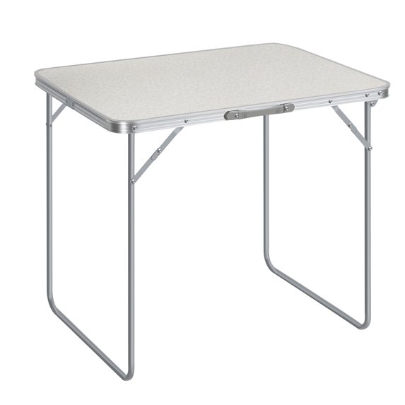 Portable Folding Table 31.5 Inch, Lightweight Waterproof Utility Table ...
