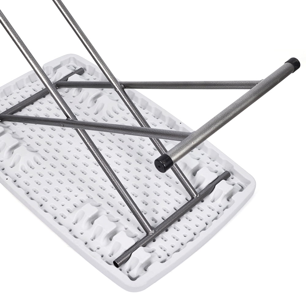 Portable Folding Table, Adjustable Height from 13.78 to 29.63 Inches ...