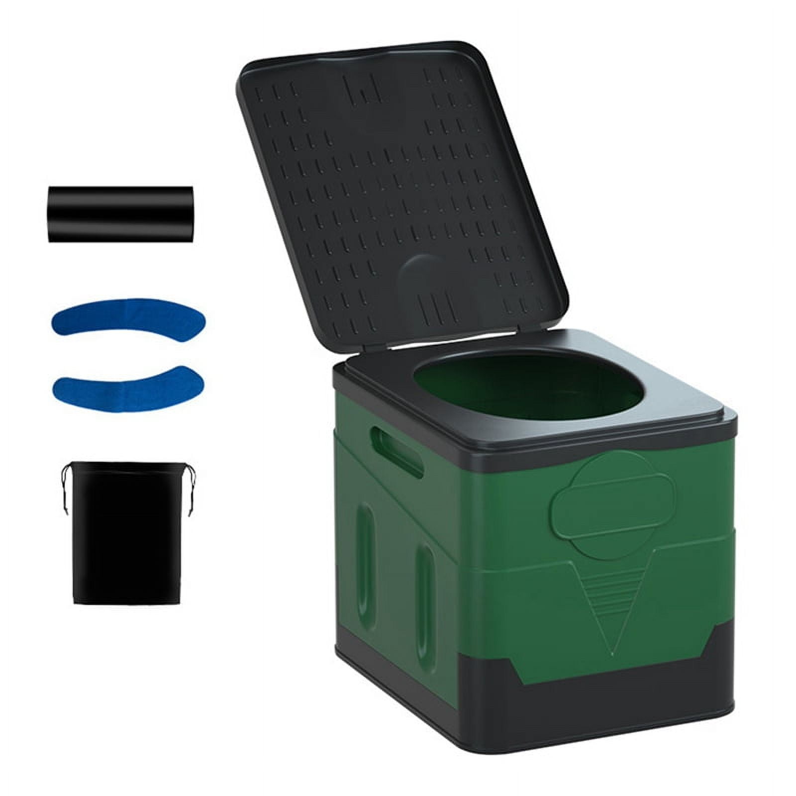 Portable Folding Toilet for Camping Travel Folding Car Emergency Toilet ...