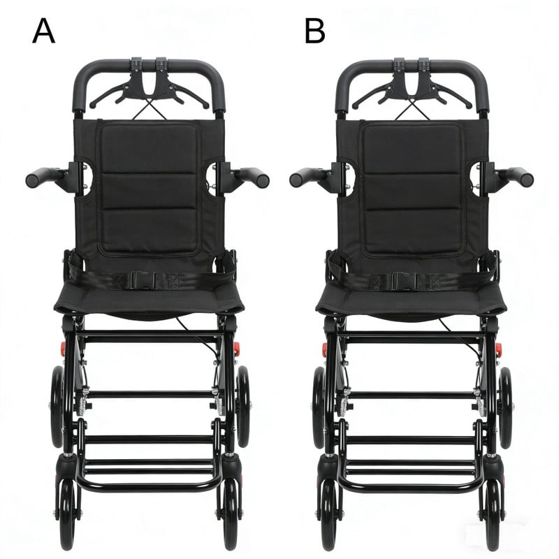 Portable Folding Wheelchairs, Ultra Lightweight Aluminum Wheelchair ...