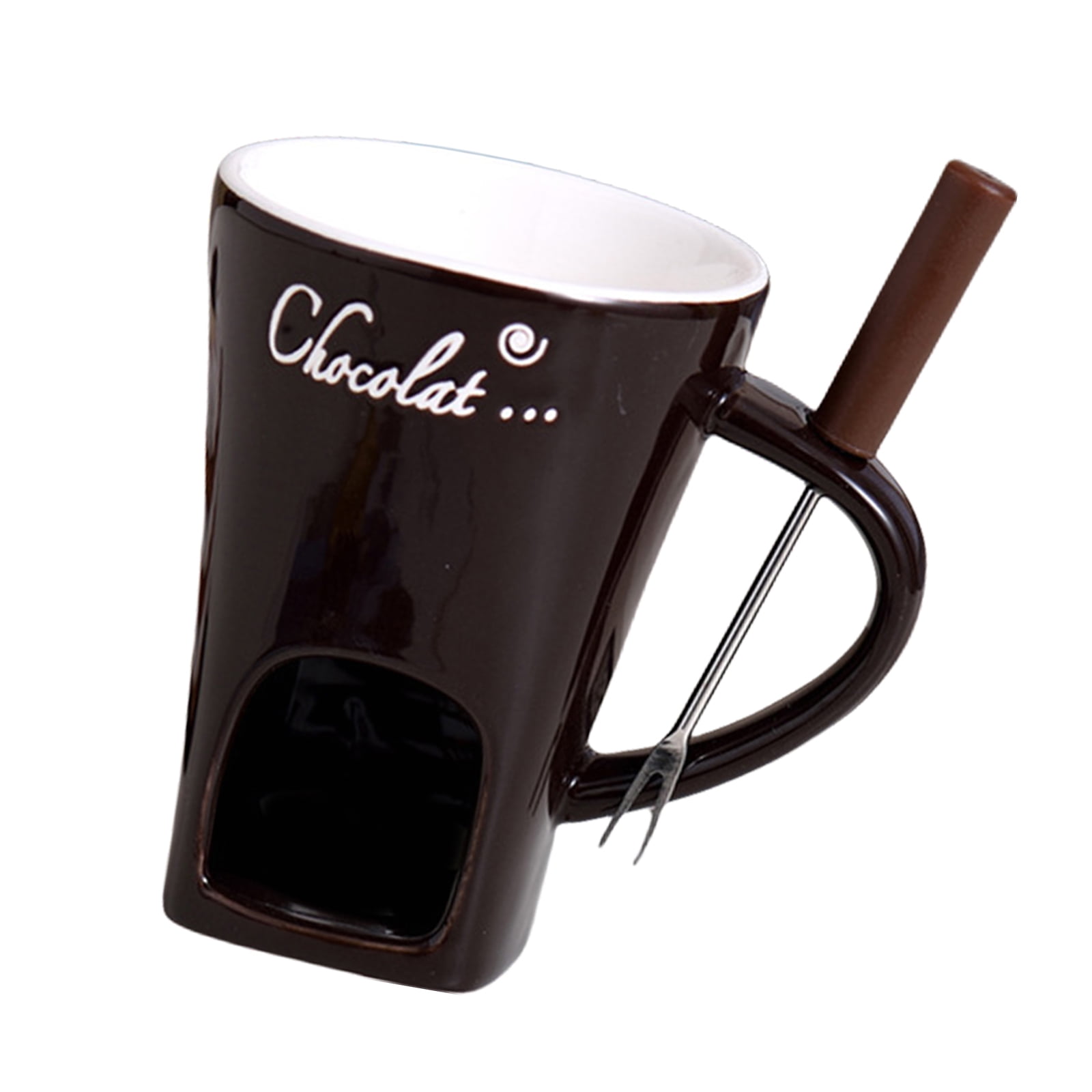Portable Fondue Chocolate Mug Set Portable Chocolate Melting Mug With ...