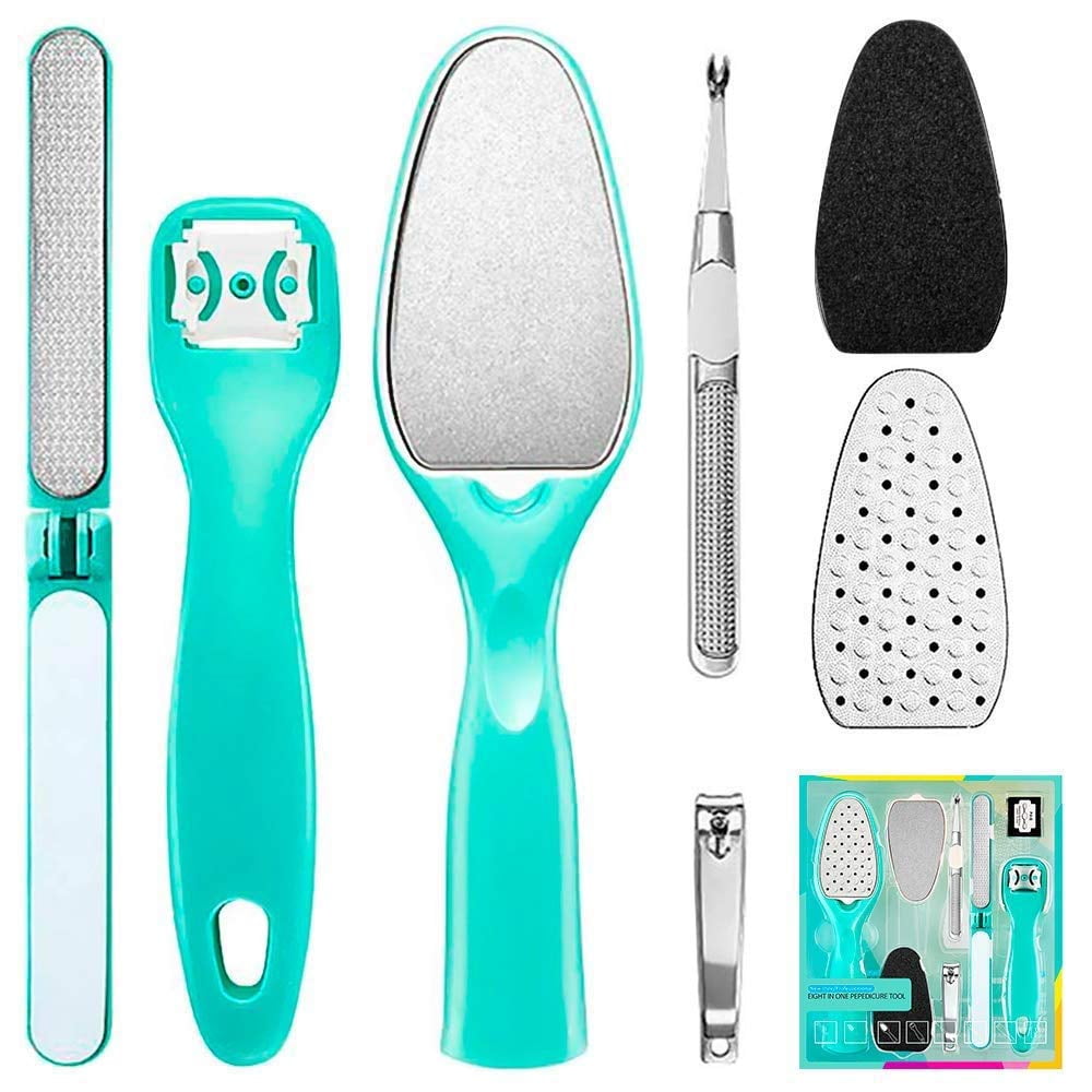 Portable Foot Care Tool Pedicure Kit Spa Home Pedicure Kit Stainless ...