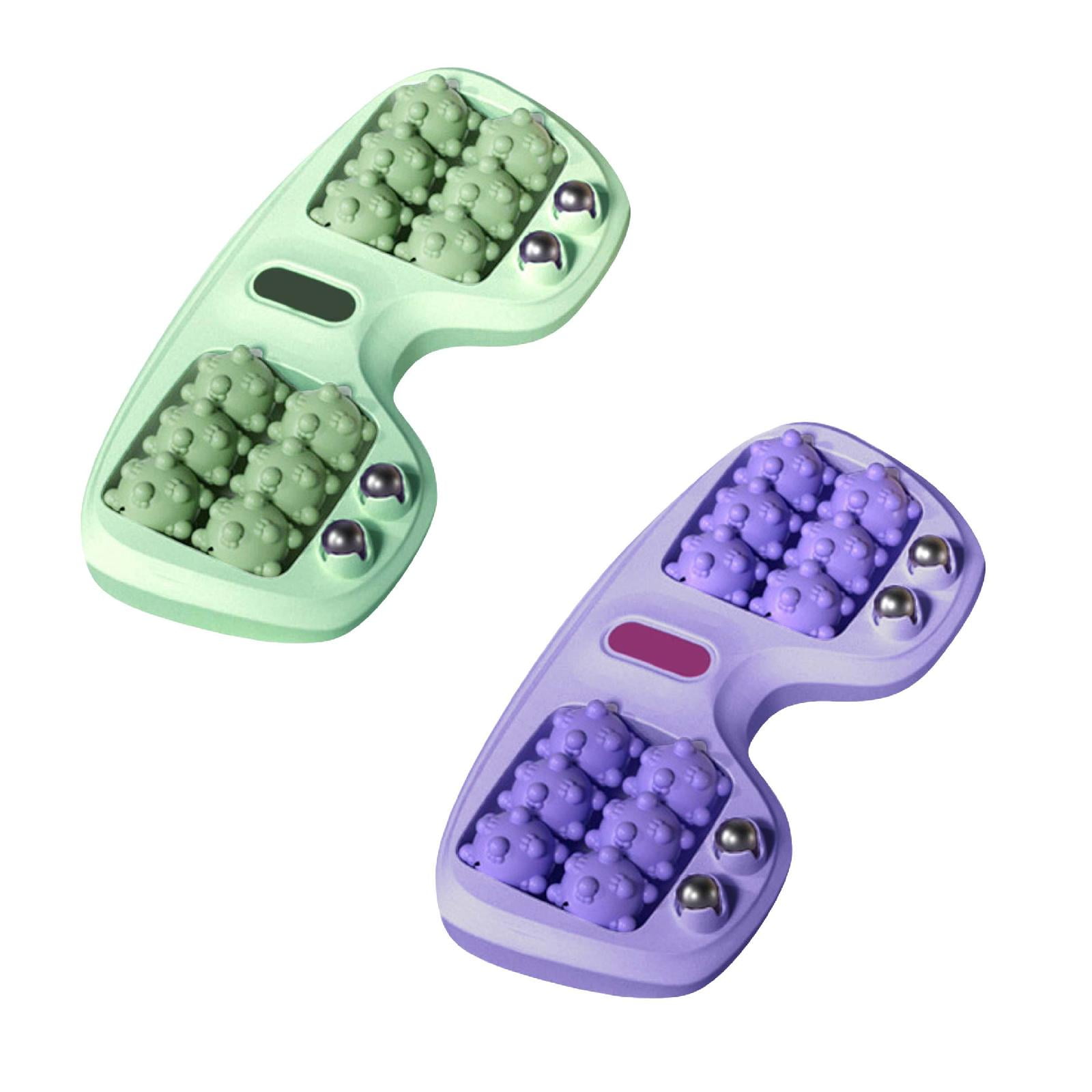 Portable Foot Massage Roller for Plantar Fasciitis Relief - Dual Foot ...