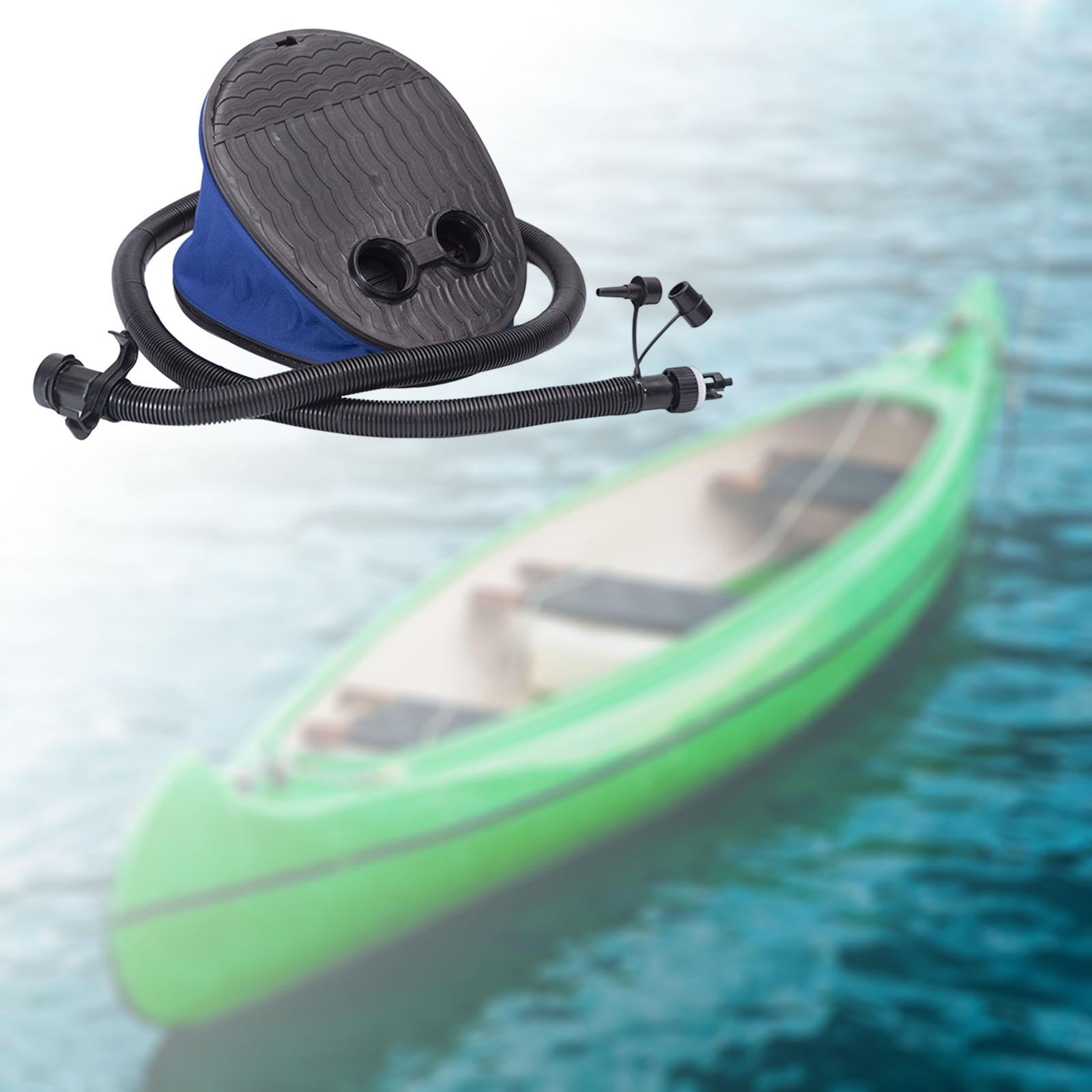 Portable Foot Pump with 1.5M Hose Deflate High Volume Air Pump for Yoga ...