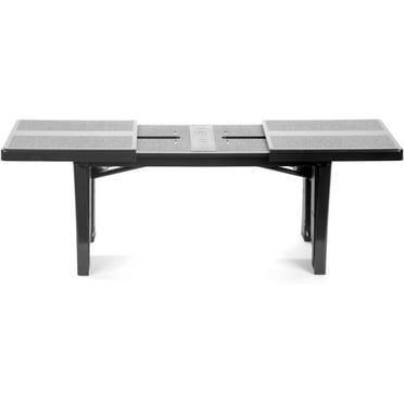 VIVO Black Ergonomic Height Adjustable Standing Foot Rest Relief ...