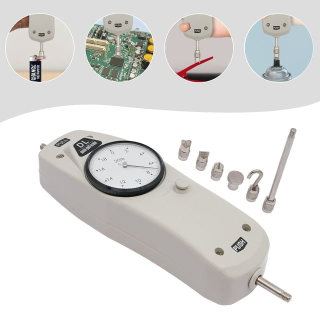 Portable Force Gauge 20 Lbs Push Pull Force Gauge Force Gauge Tester w ...