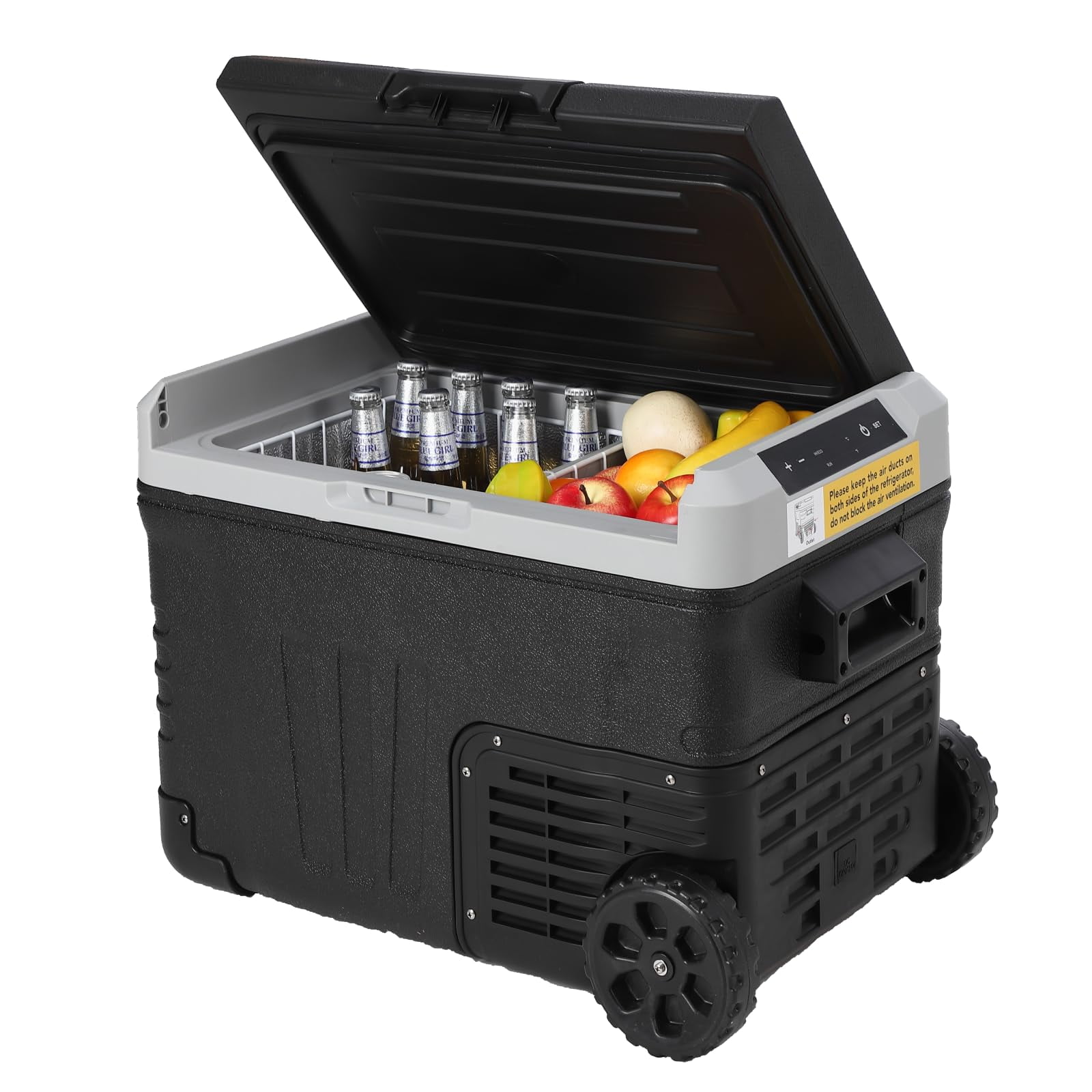 Portable Freezer,Car Refrigerator,37 Quart(35L) Fast Cooling Car Fridge ...