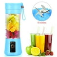 Portable Fruit Juicing Cup Rechargeable Mini Juicer Fruit And Vegetable ...