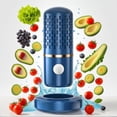 Portable Fruit and Vegetable Washing Machine with Base, OH-ion ...