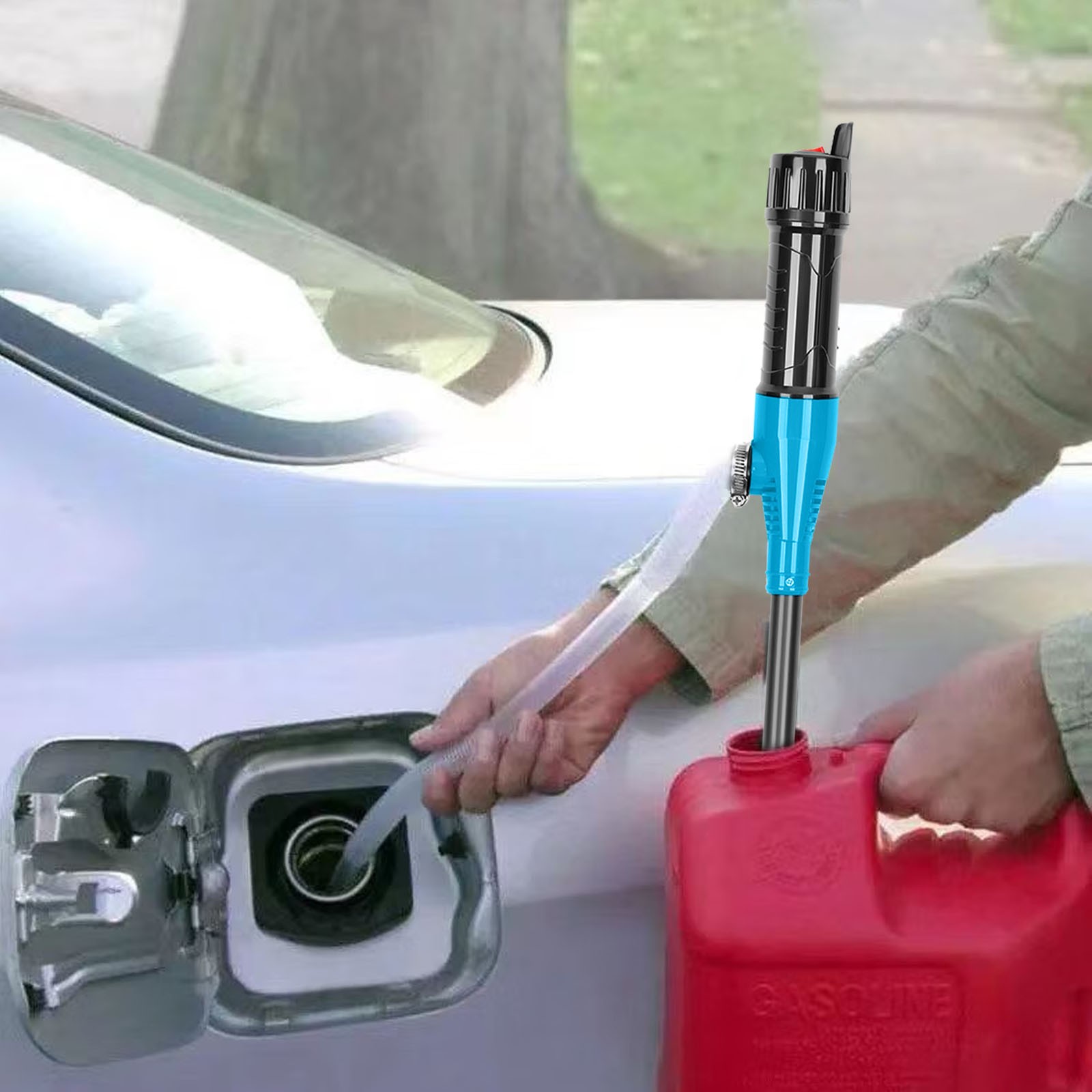 Portable Fuel Pump,Portable Power Battery Pump for Gas,2025 Upgrade ...