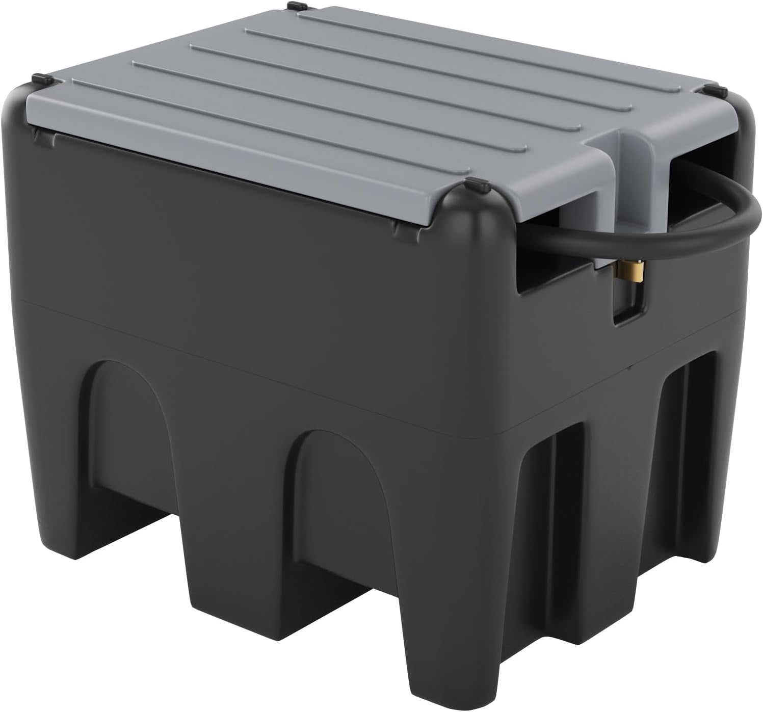 Portable Fuel Tank, 58 Gallon Diesel & Gasoline Transfer Tank With 12V ...