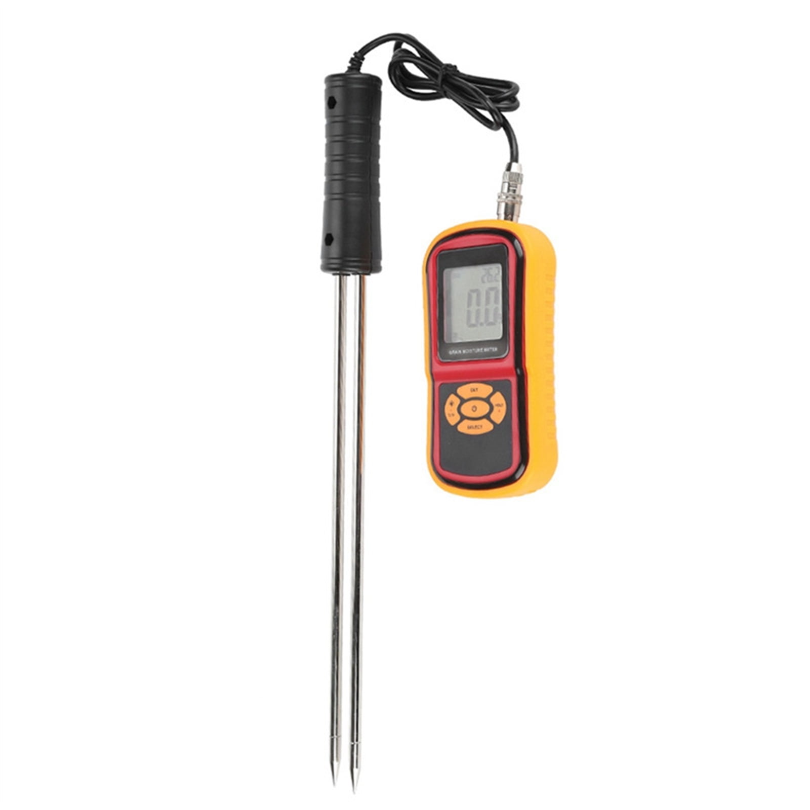 Portable GM640 Digital Grain Moisture Meter With LCD Temperature ...