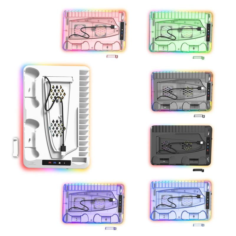 Portable Gaming Console Charging Base, Dual Charging Stand, Vertical ...