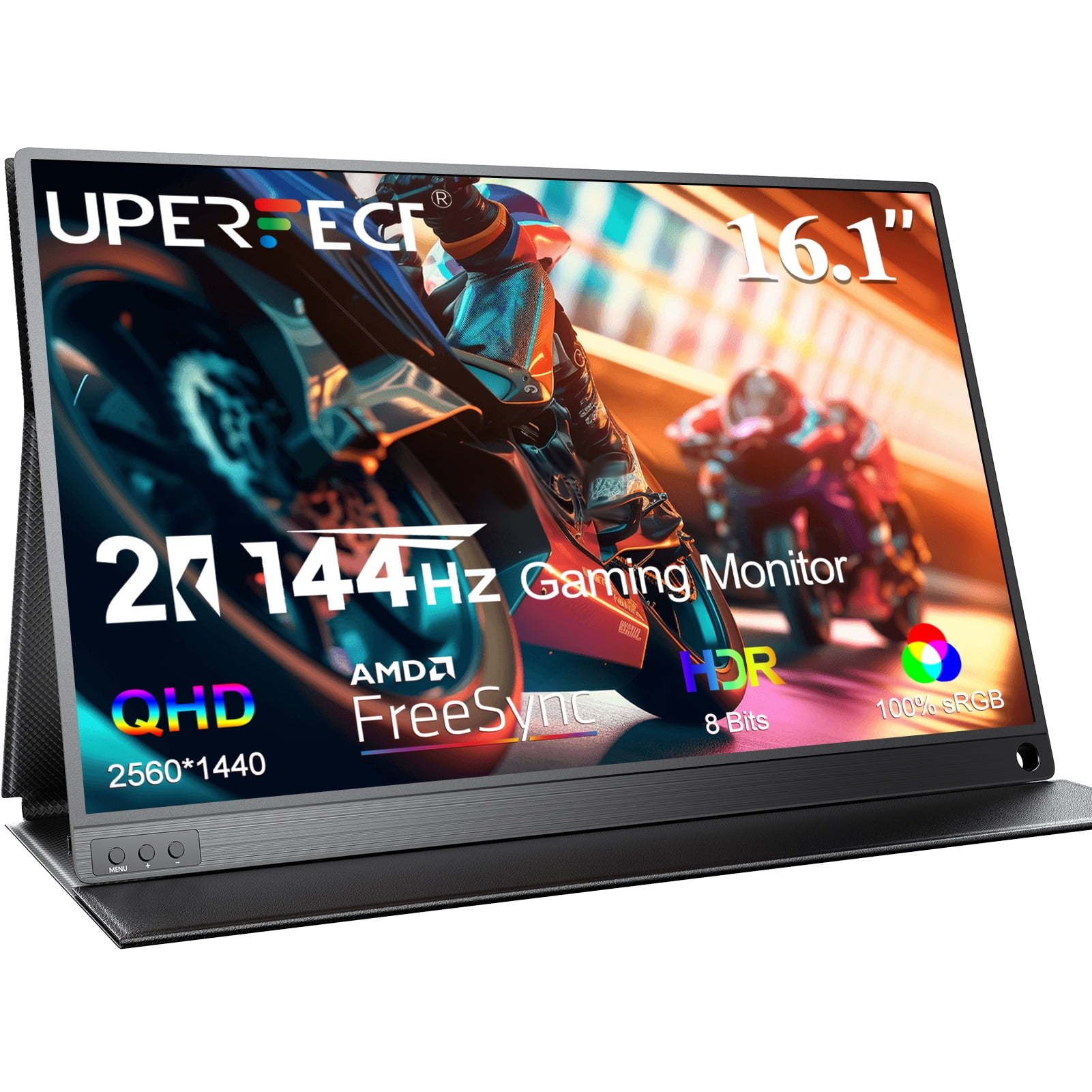 Portable Gaming Monitor 144HZ, UPERFECT 16 Inch 2K QHD 2560*1440 ...
