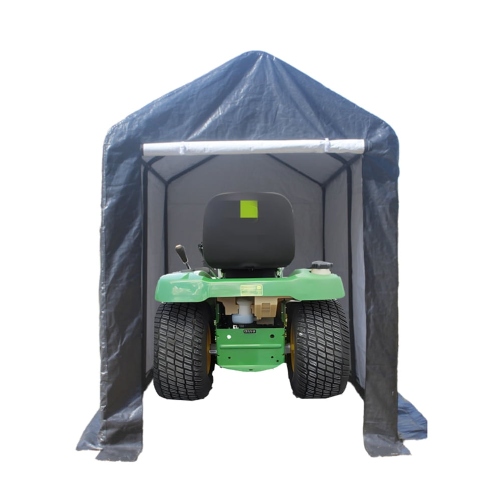 Portable Garage, Storage Shed with Ground Tube, Large U-Shaped Ground ...