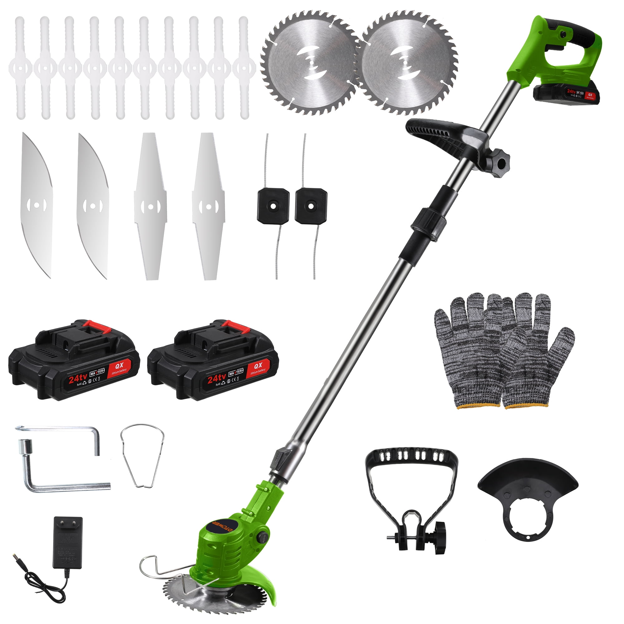 Portable Garden Weeding Machine Cordless Electric Mower With Brushless ...