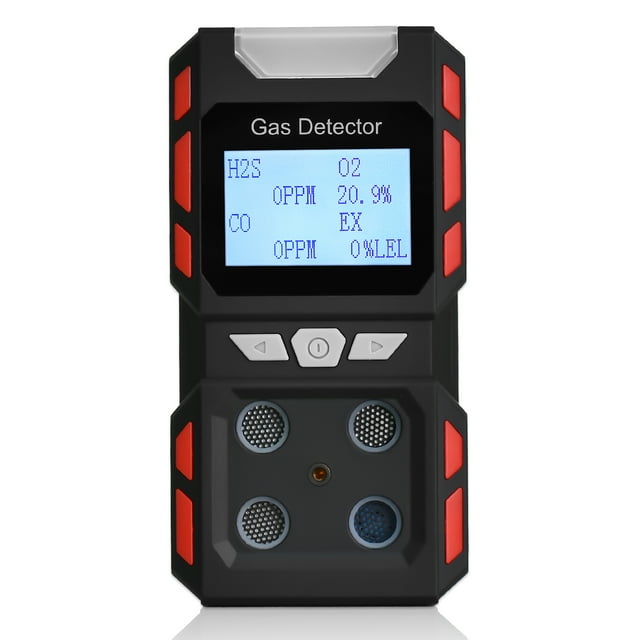 Portable Gas Detector Gas Clip 4-Gas Monitor Meter Tester Analyzer ...
