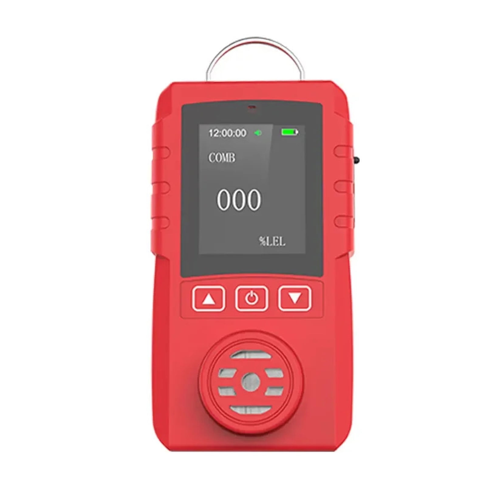 Portable Gas Detector, Portable H2S Petector Hydrogen Sulfide Gas Peak Detector 0-100PPM ...