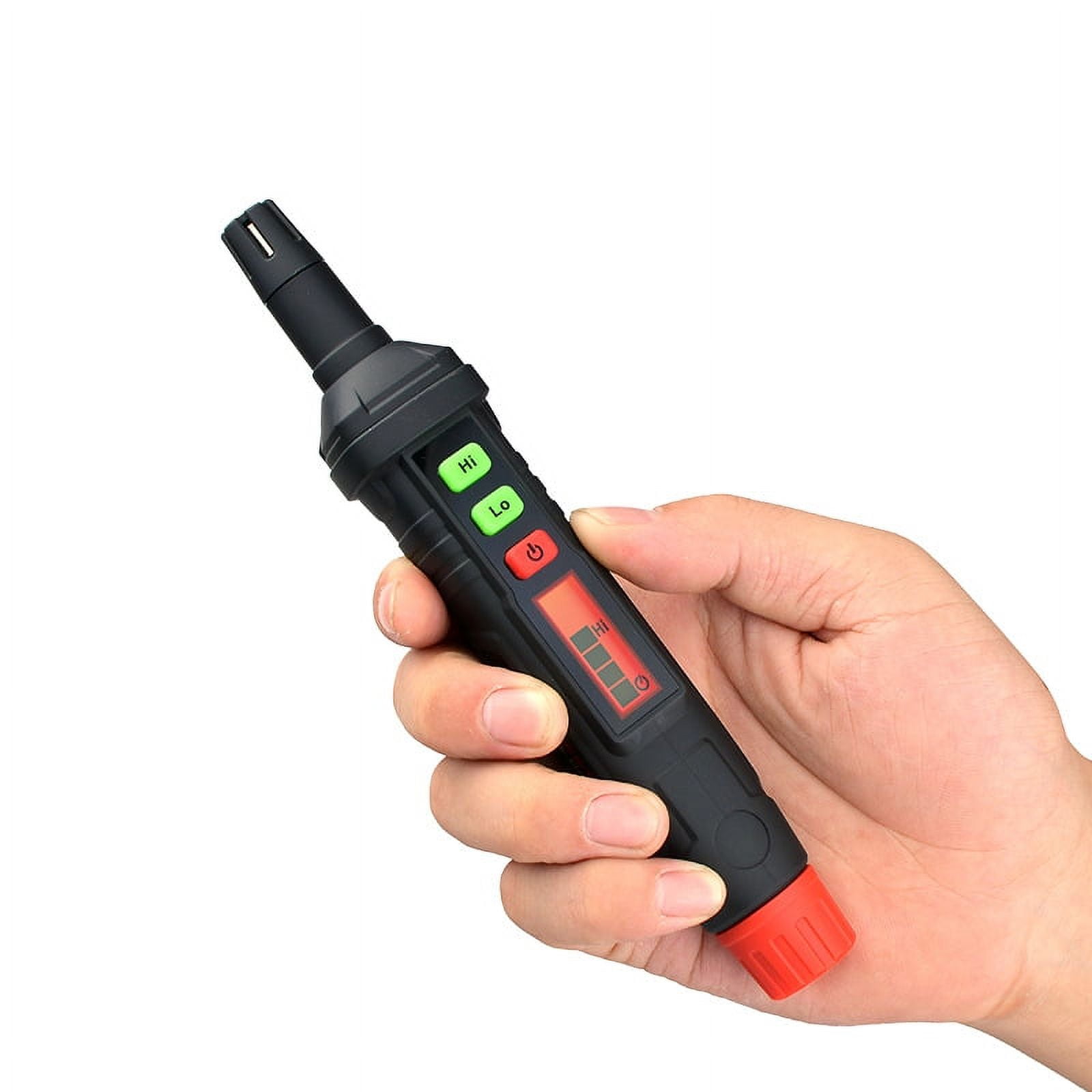 LOSTYE Portable Gas Leak Detector Handheld Natural Gas Sniffer High ...