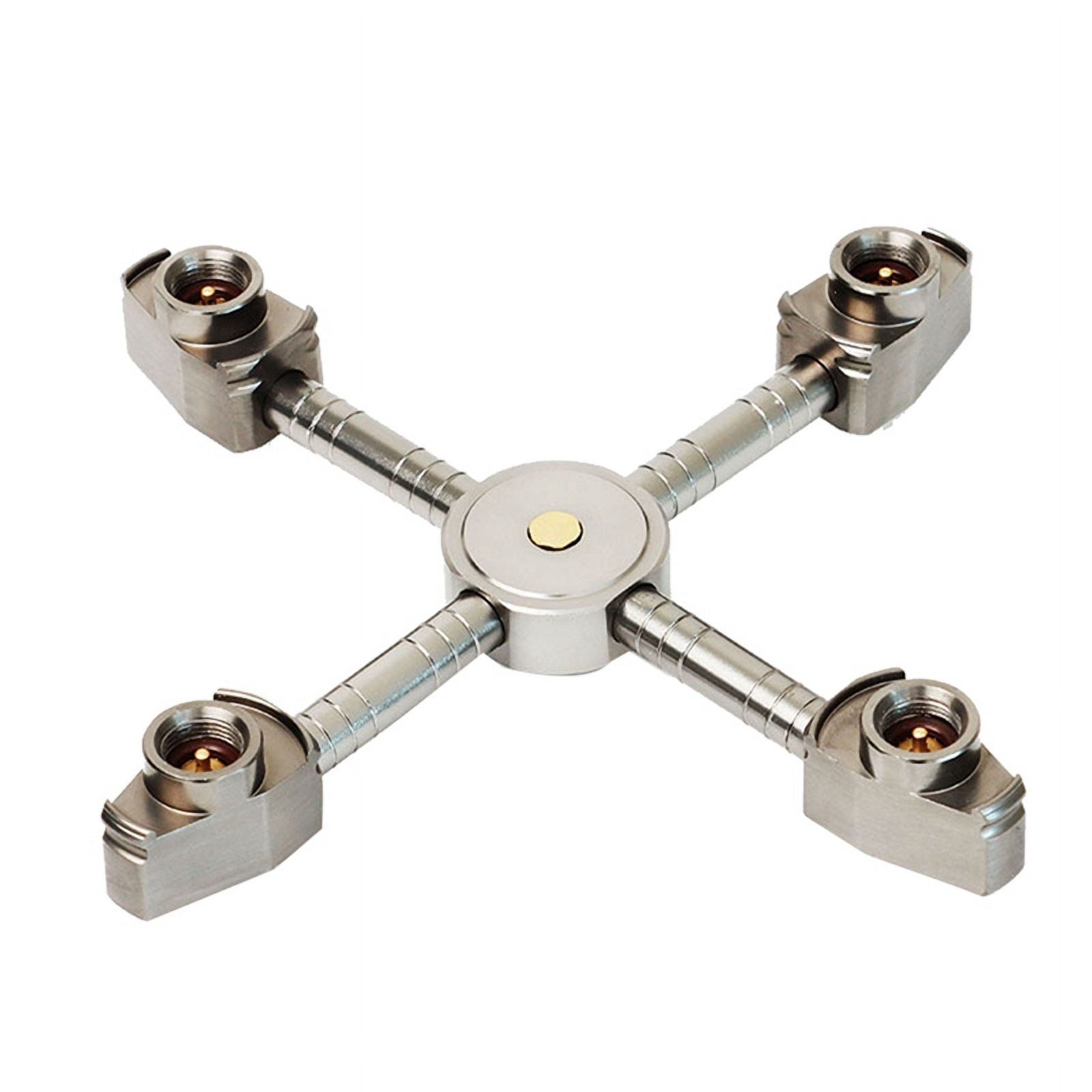 Portable Gas Stove Canister Connection Adapter 1 to 4 Burner Connector ...