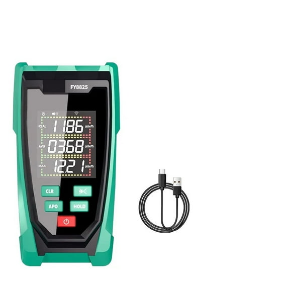 Portable Geiger Counter Nuclear Radiation Detector Personal Dosimeter ...