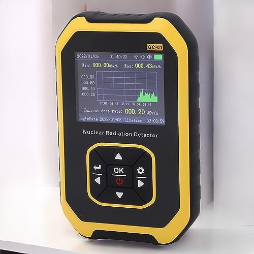 Portable Geiger Counter Radiation Detector for Beta Gamma X Ray ...