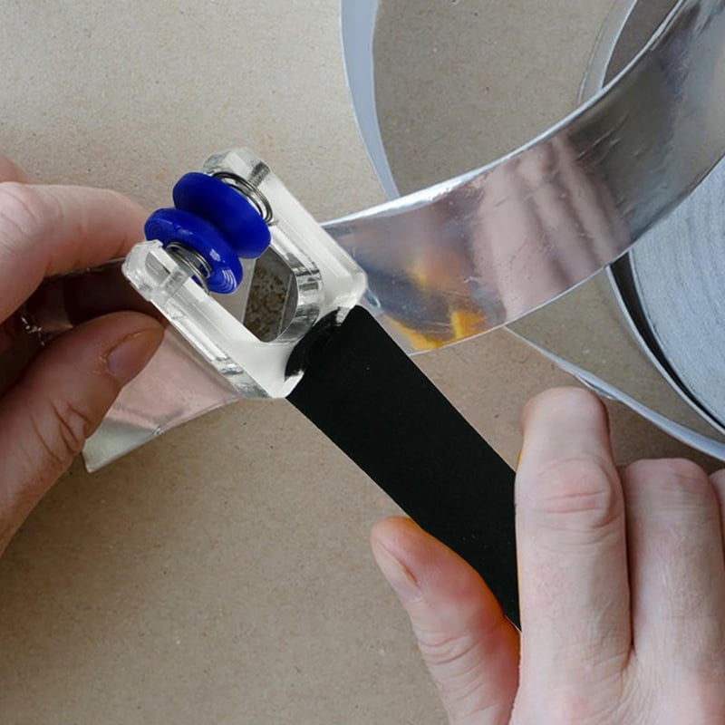 Portable Glass Foil Crimper Tool Ergonomic Aluminum Burnisher and ...