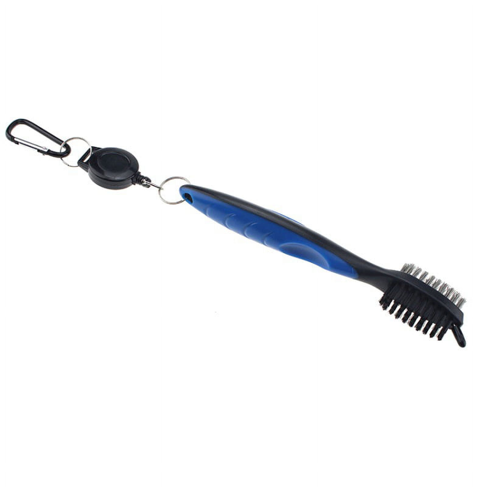 Portable Golf Club Cleaning Brush Grooves Cleaner With Retractable Reel ...