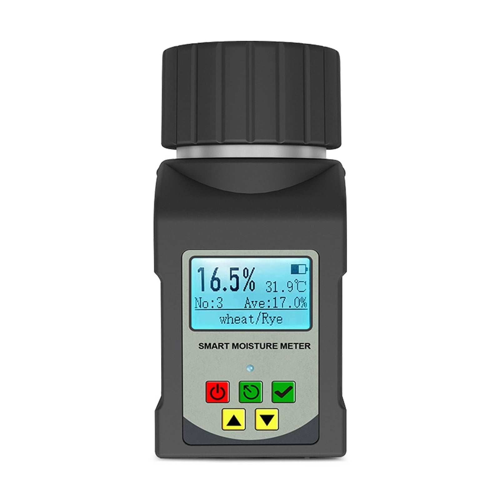Portable Grain Moisture Meter For 25 Grains Wheat Coffee Bean Soybean ...