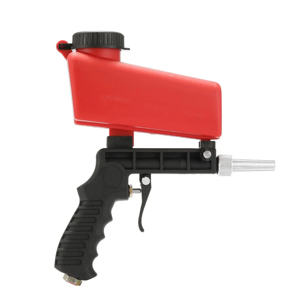 Portable Gravity Sandblasting Gun Pneumatic Small Sand Blasting Spray ...