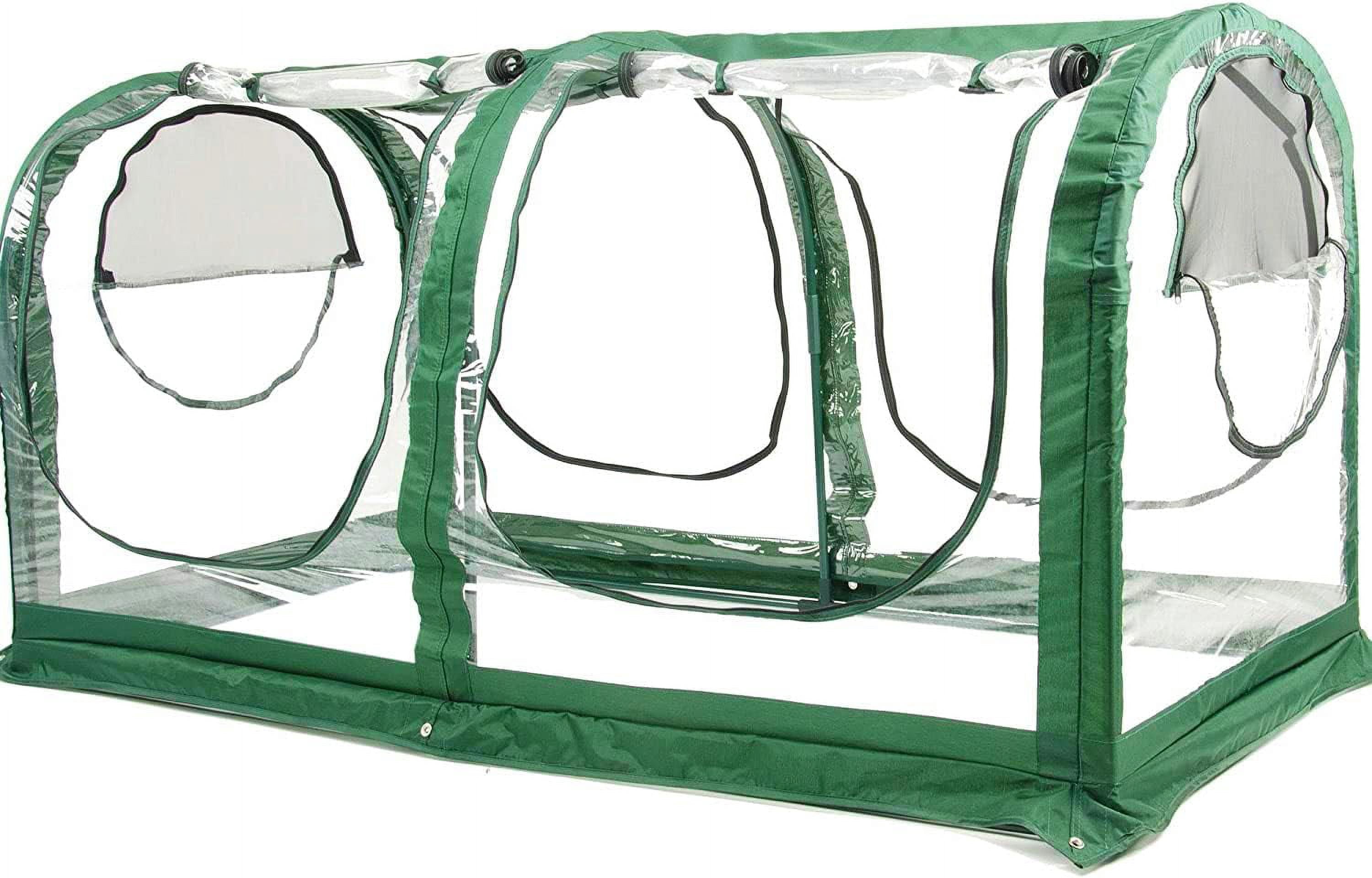 Portable Greenhouse for Garden Bed ,Easy Set-Up Gardening Flower House ...