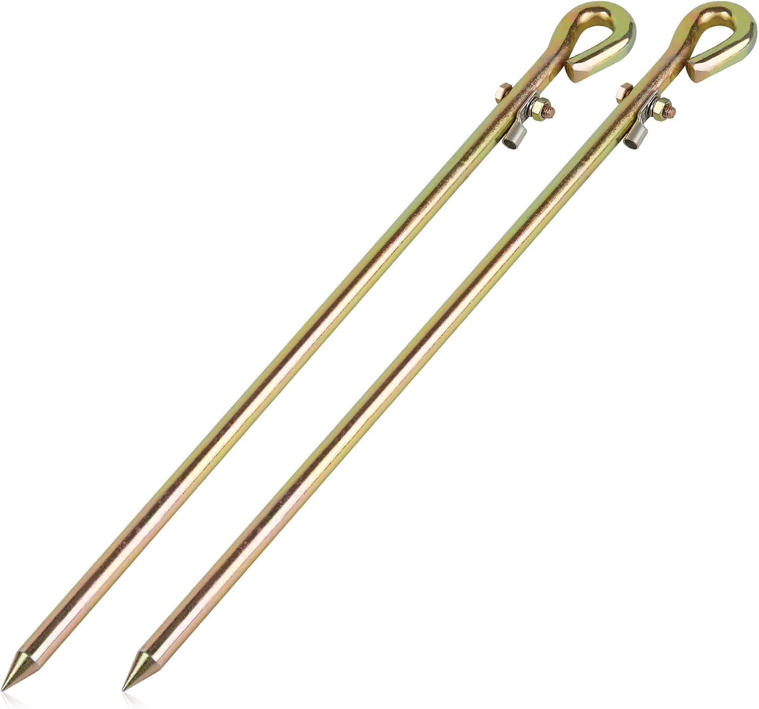 - Portable Ground Rod - Grounding Pin with Ground Wire Lug | Great for ...