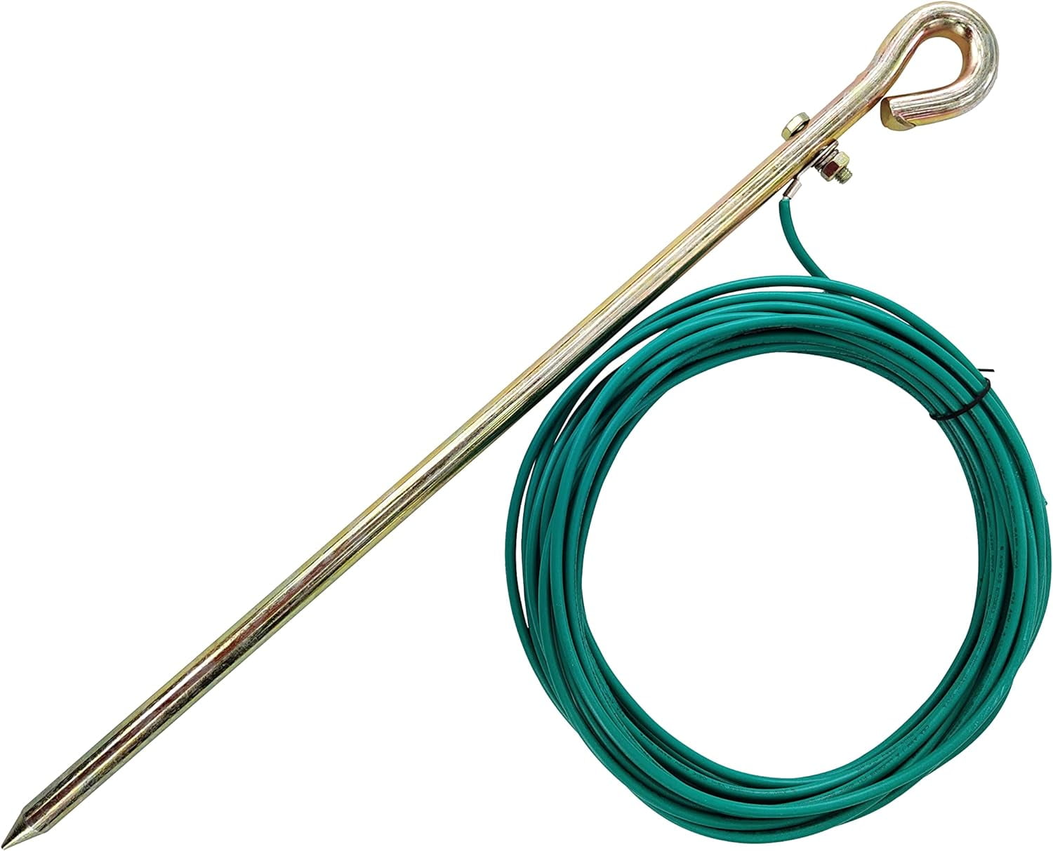 - Portable Ground Rod with15ft Flexible Grounding Wire UL Listed ...