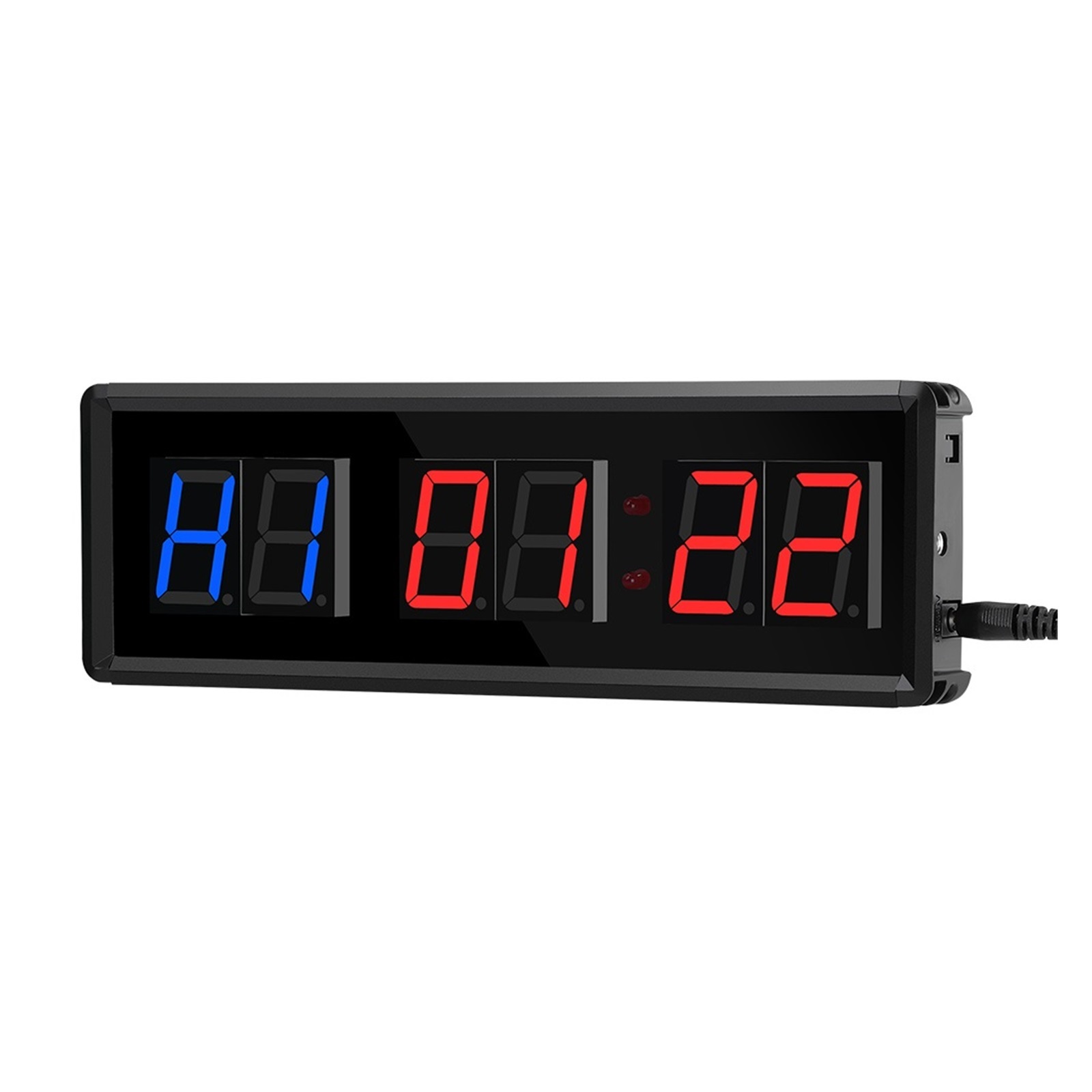 Portable Gym Workout Timer, Fitness Clock Count Down/Up Clock Stopwatch ...
