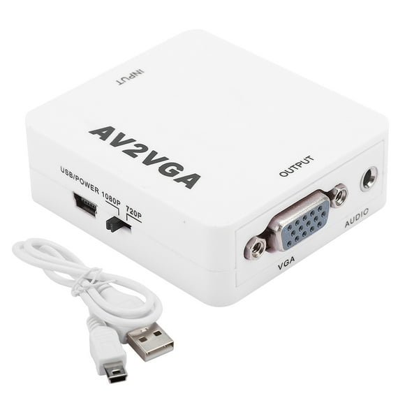 RCA to VGA Video Converter