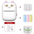 Portable HD Wireless Mini Bluetooth Thermal Printer for Labels Photos ...
