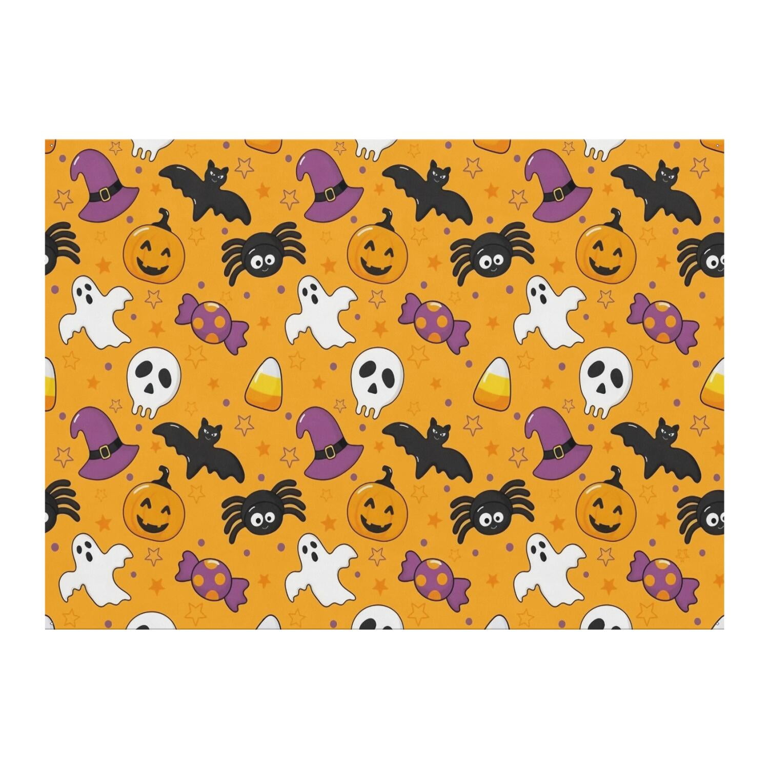 Portable Halloween Studio Backdrop 8x6ft - Cute Ghost Pumpkin Artwork ...