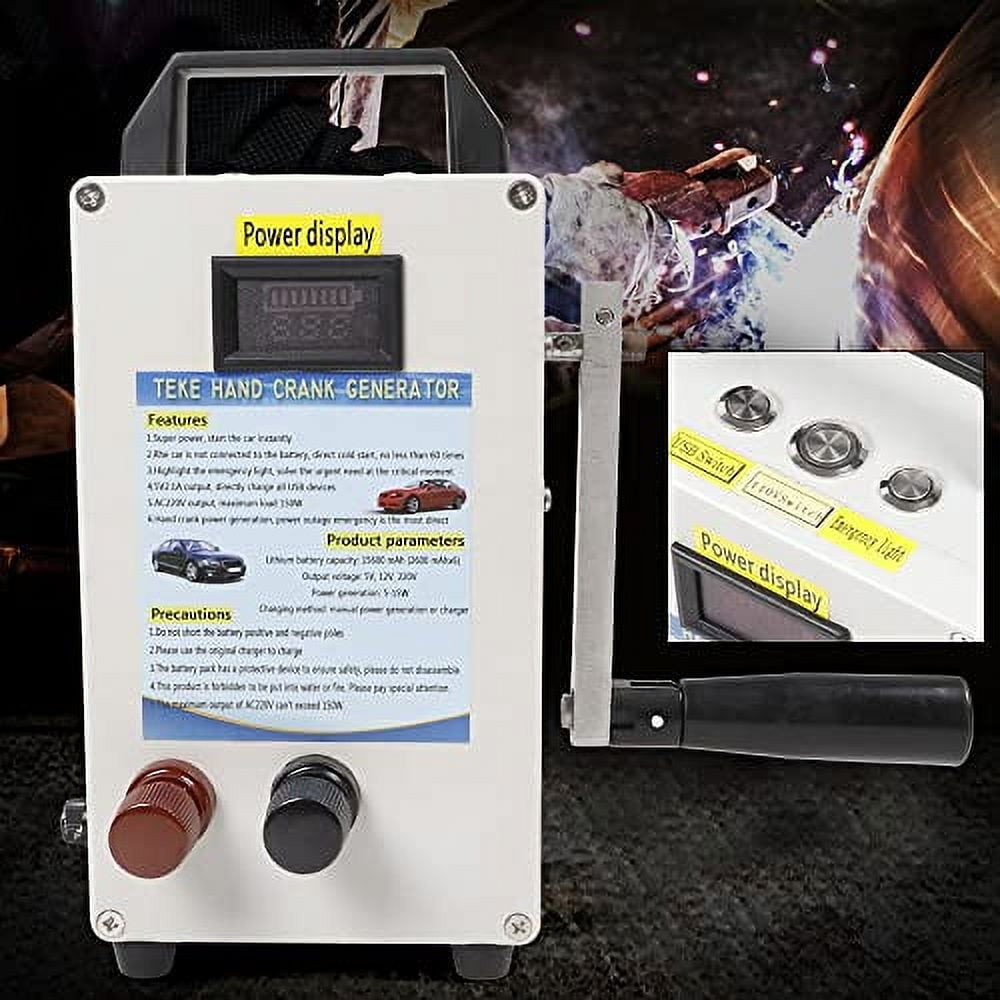 Portable Hand Crank Generator, Emergency Manual Generator, Emergency ...