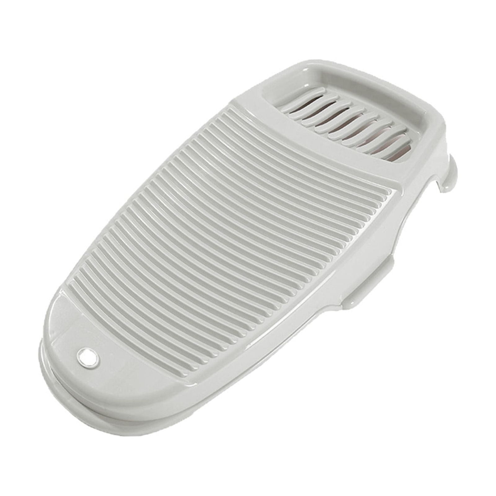 Portable Hand Wash Board, Compact Washboard with Stand, Wavy Rubbing ...