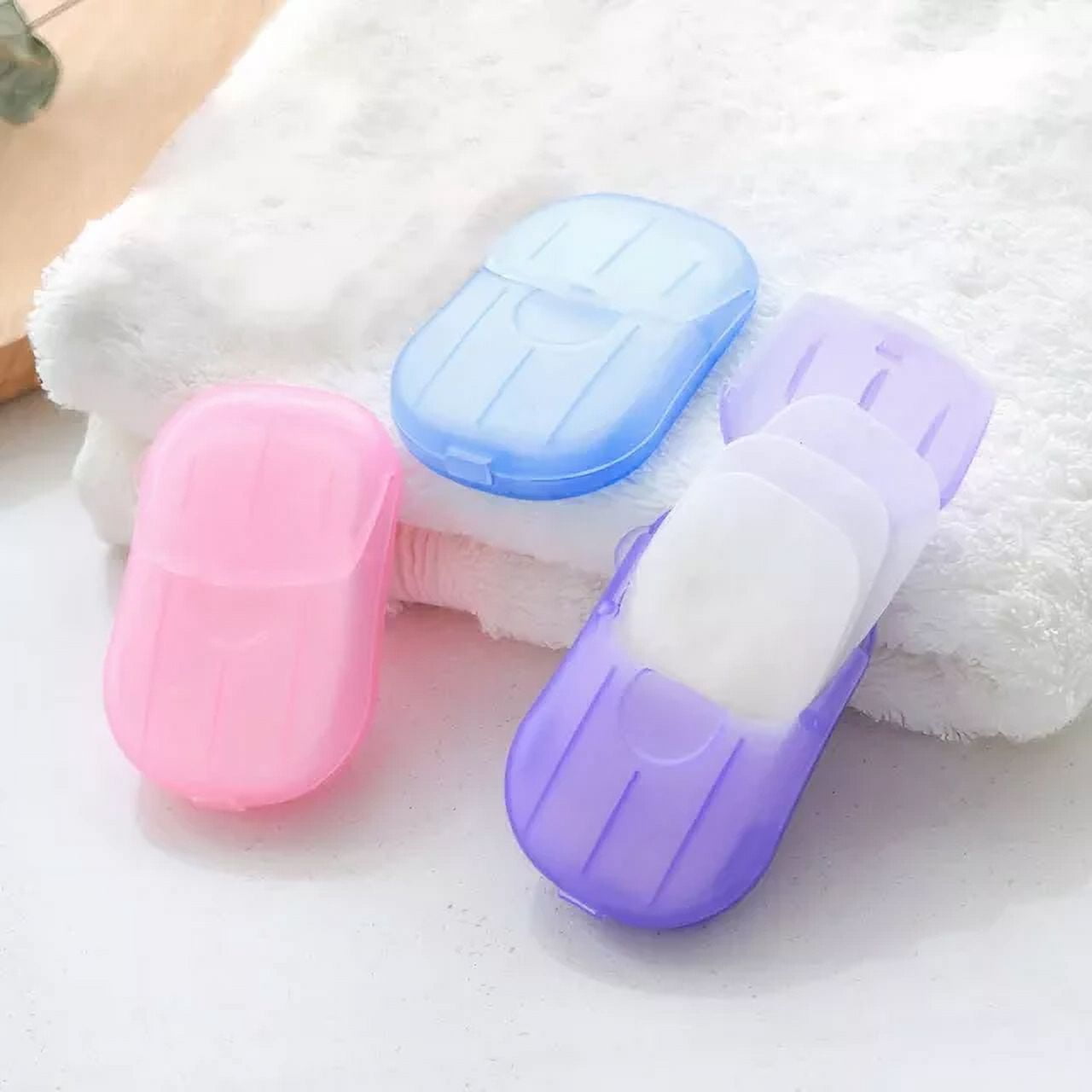 Portable Hand-Washing Soap Paper (5 Packs/100 Sheets) - Walmart.com
